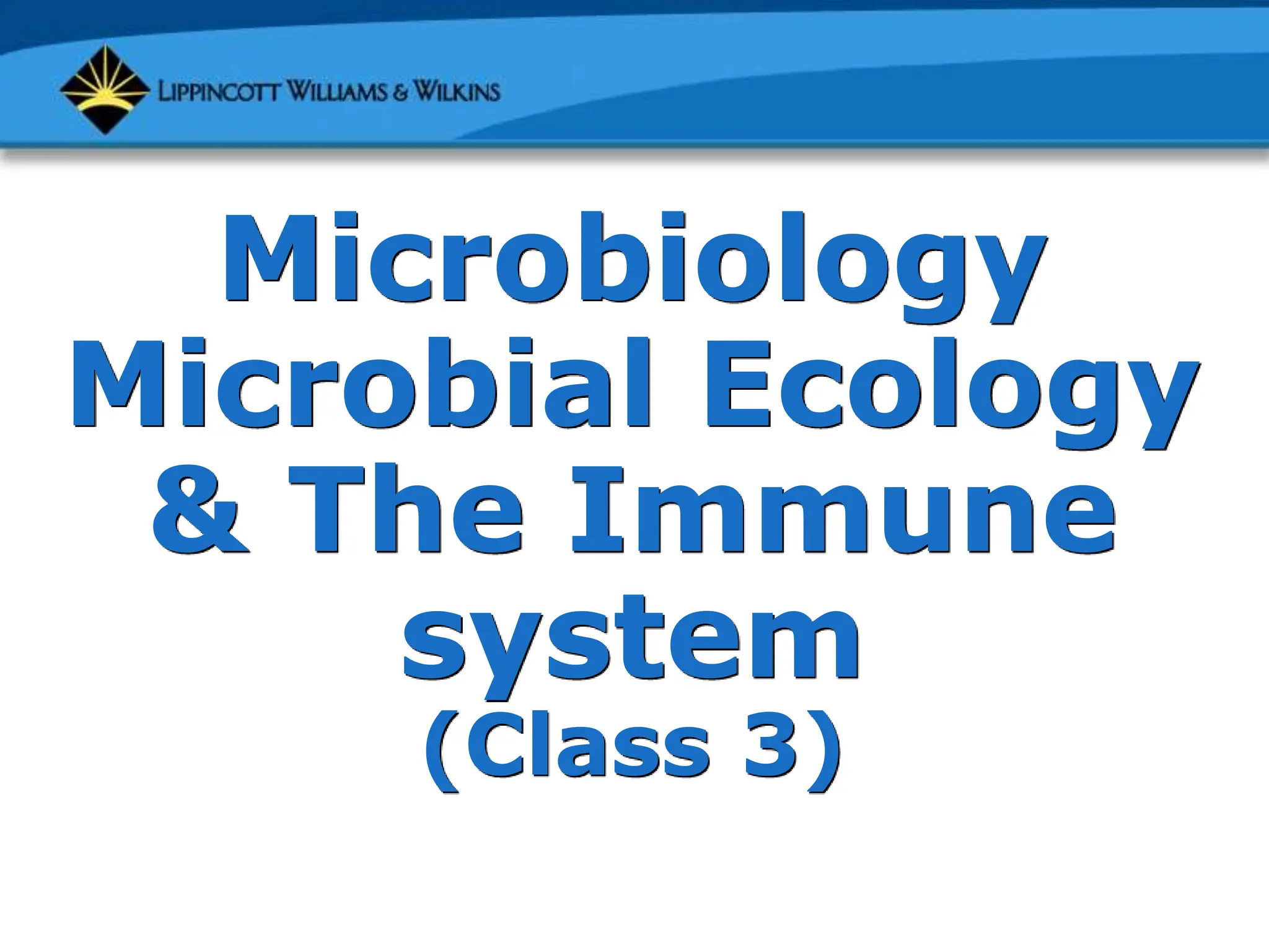 Micropara- ecology and immune system.ppt