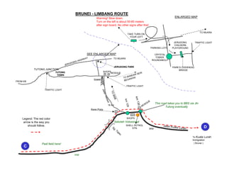 Map miri-to-kk-updated-mac-2011 | PDF | Asia Travel | Travel Locations