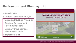 Evolving Southgate Area Redevelopment Plan | PDF