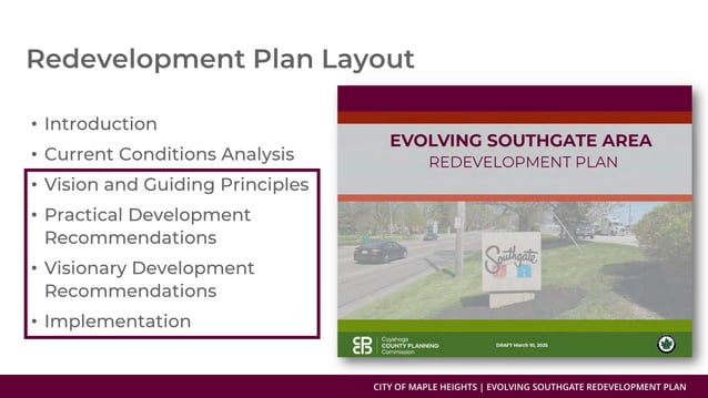 Evolving Southgate Area Redevelopment Plan | PPT