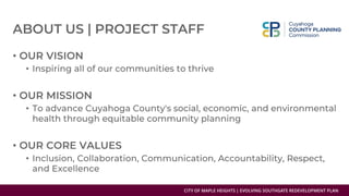 Evolving Southgate Area Redevelopment Plan | PPT