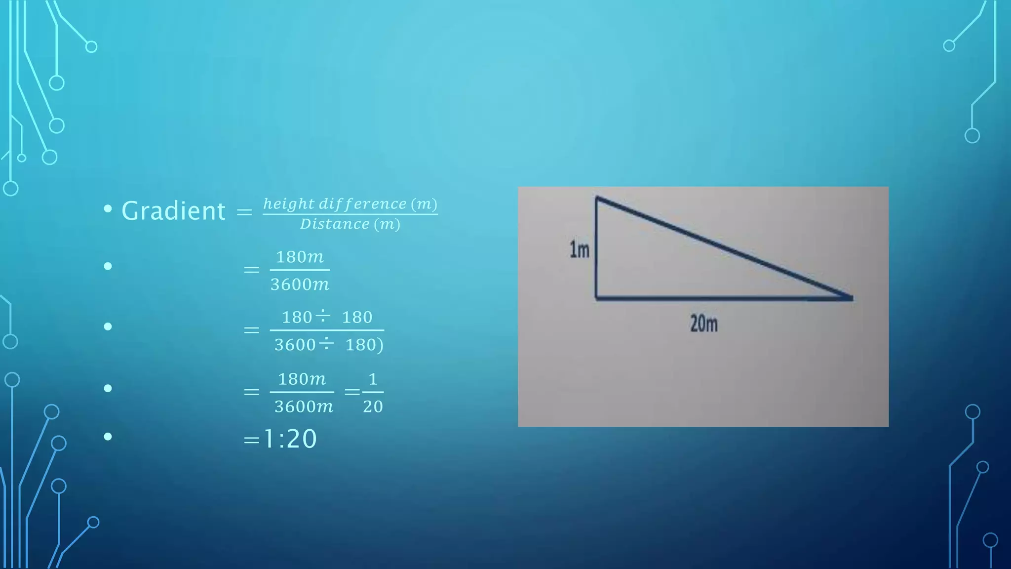 Map work calculations | PPTX