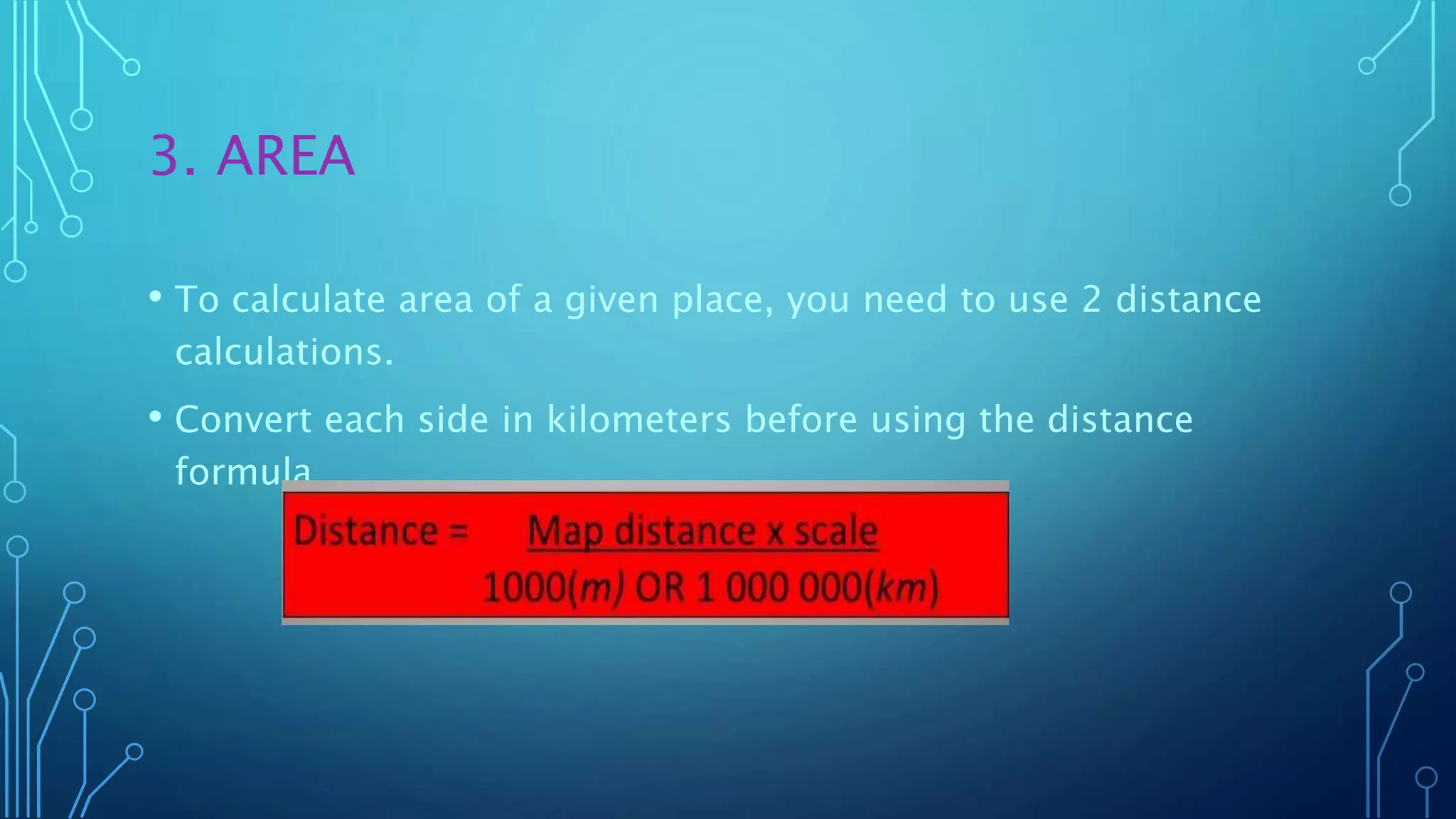 Map work calculations | PPTX