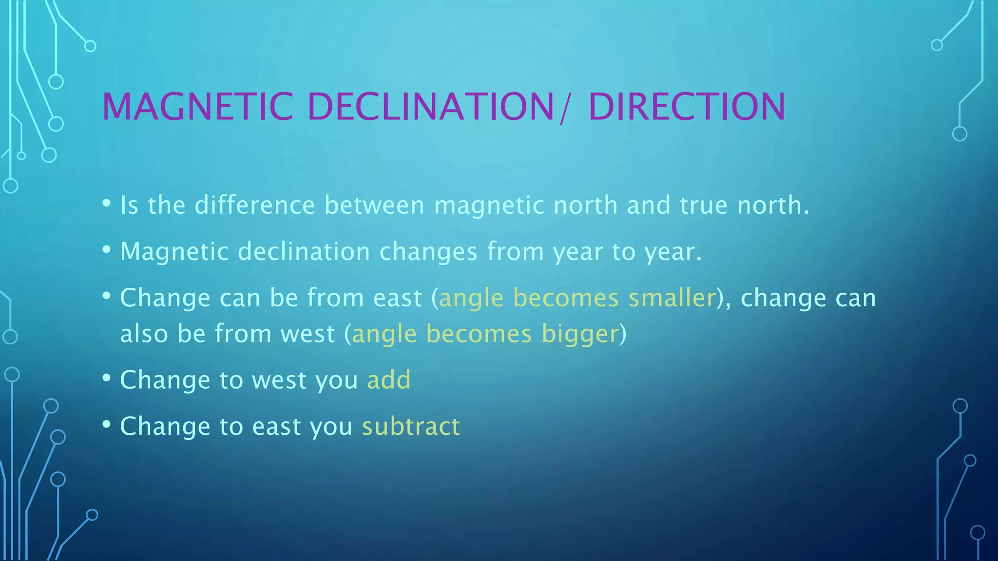 Map work calculations | PPTX