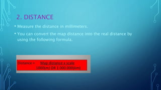 Map work calculations | PPTX