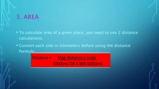 Map work calculations | PPTX