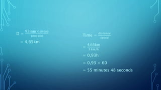 Map work calculations | PPTX