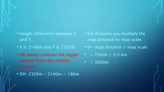 Map work calculations | PPTX