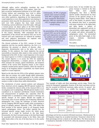 Issues in brain mapping...Introduction & basic concept of brainmapping ...