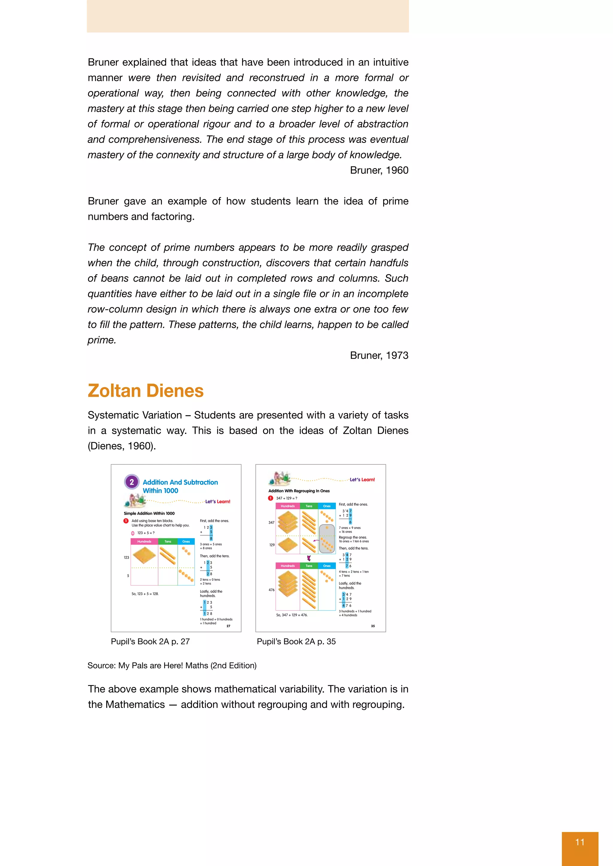 MAP101 Fundamentals of Singapore Mathematics Curriculum | PDF