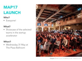 MAP17 Information Night | PDF | Startups | Business