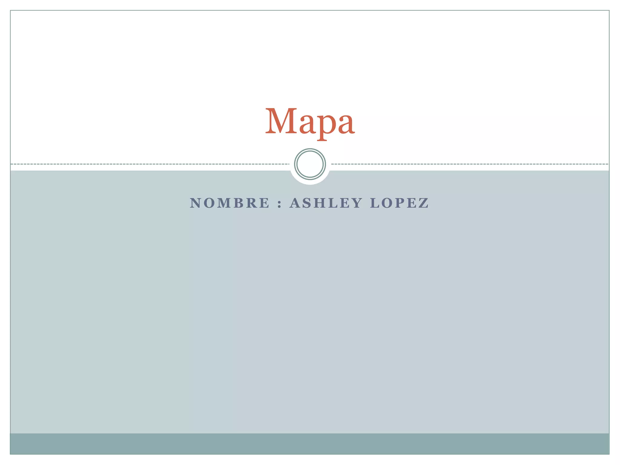 Mapa | PPTX