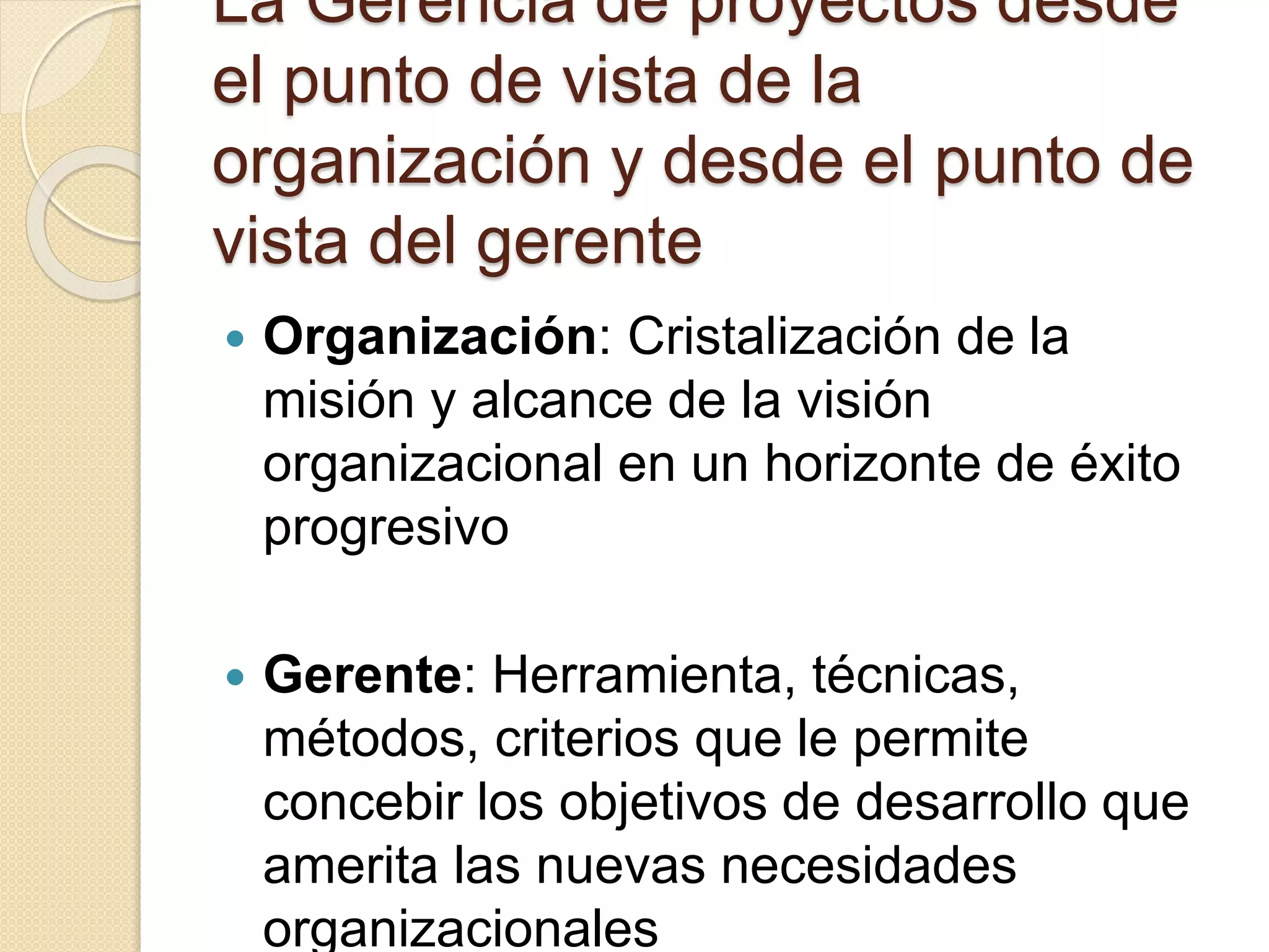 Mapa conceptual proyectos | PPTX