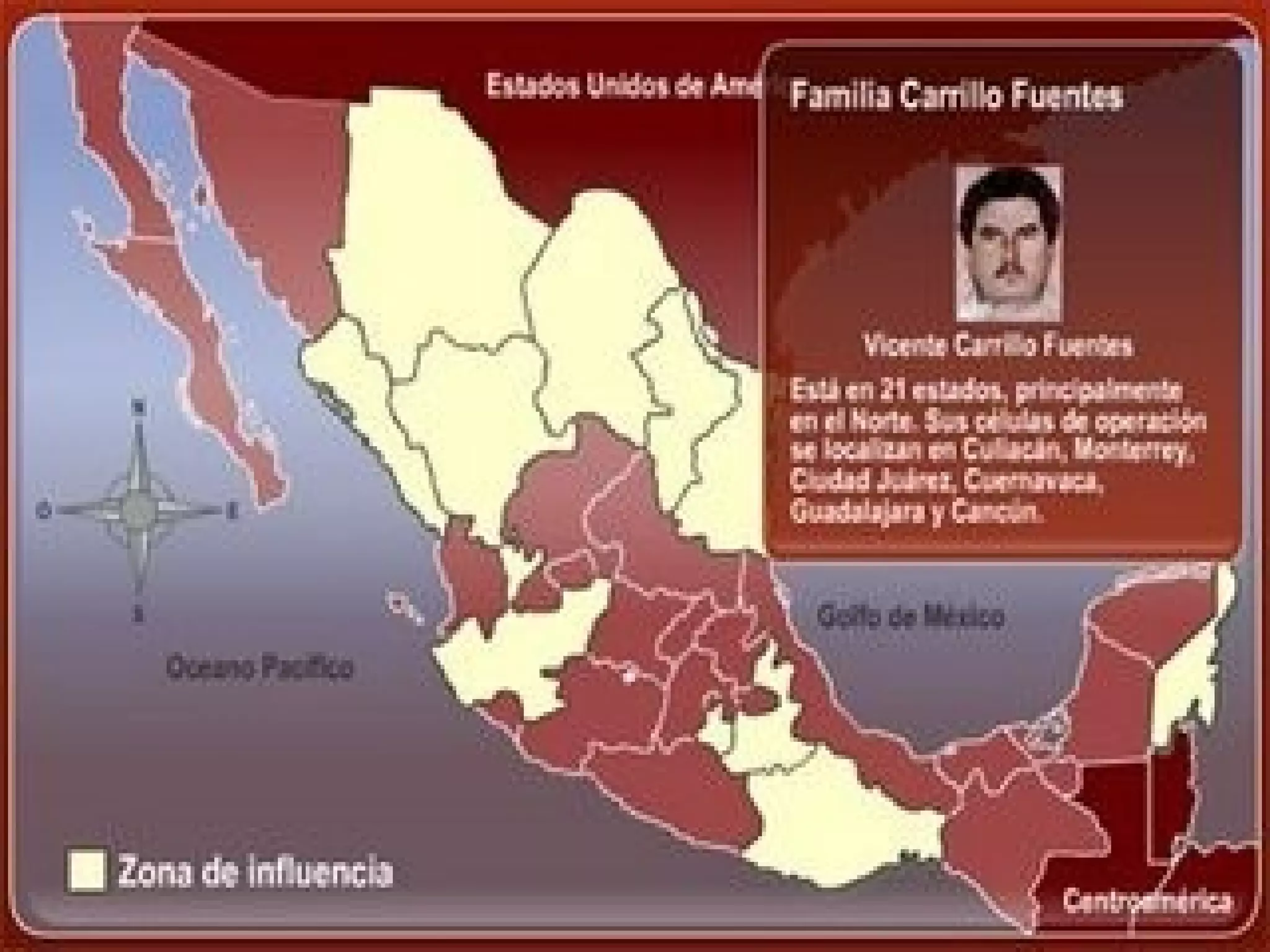 Mapa Del Narcotrafico En Mexico Ppt Descarga Gratuita