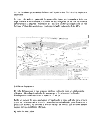 Mapa hidrogeologico-de-honduras sanaa | PDF