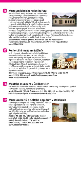 Mapa neznámějších míst Polabí