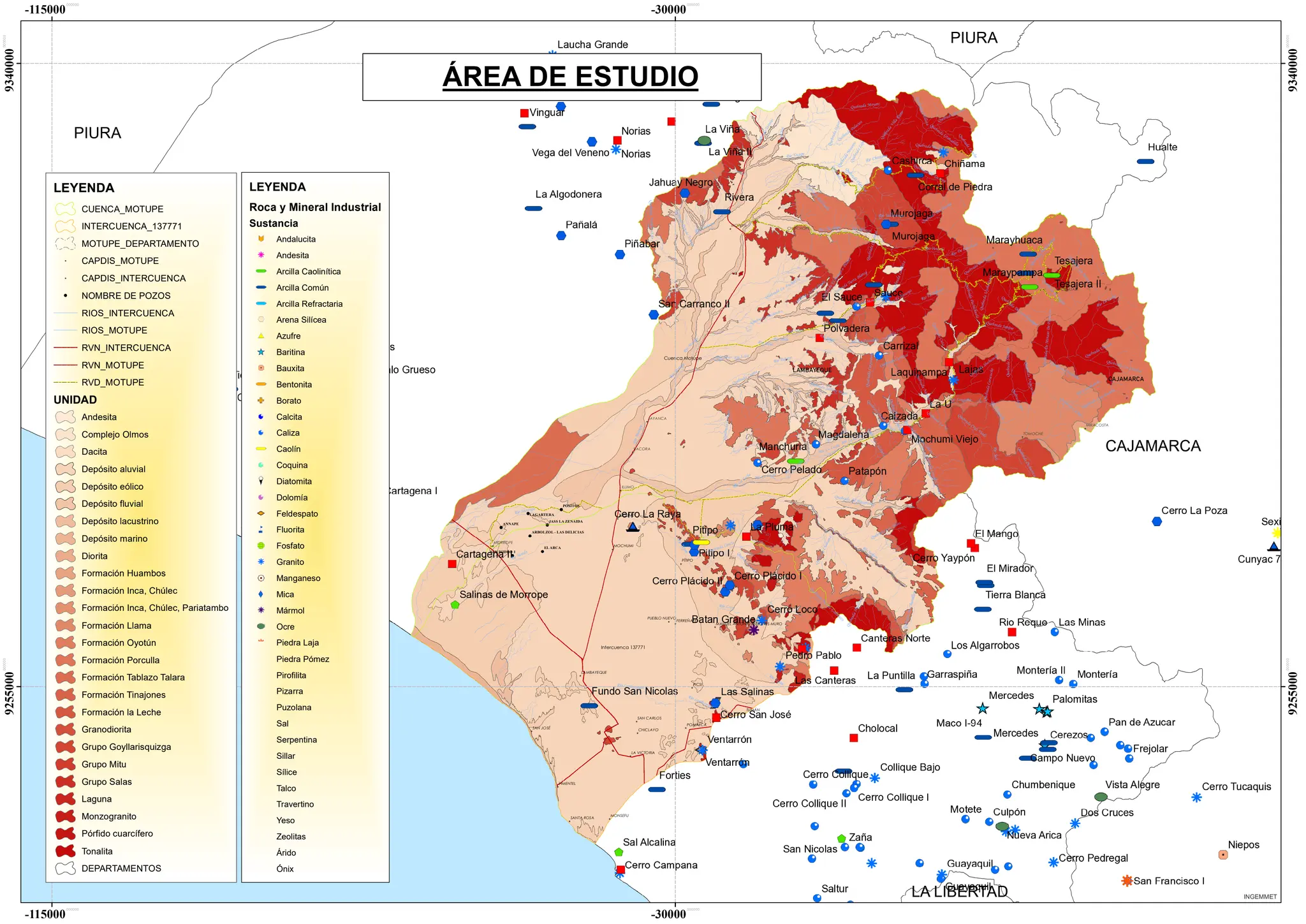 MAPA DE ESTUDIO DE LAMBAYEQUE DE AGUAS RESIDUALES | PPT