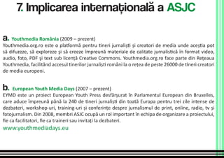 Mapa prezentare ASJC - YouthPress Romania | PDF