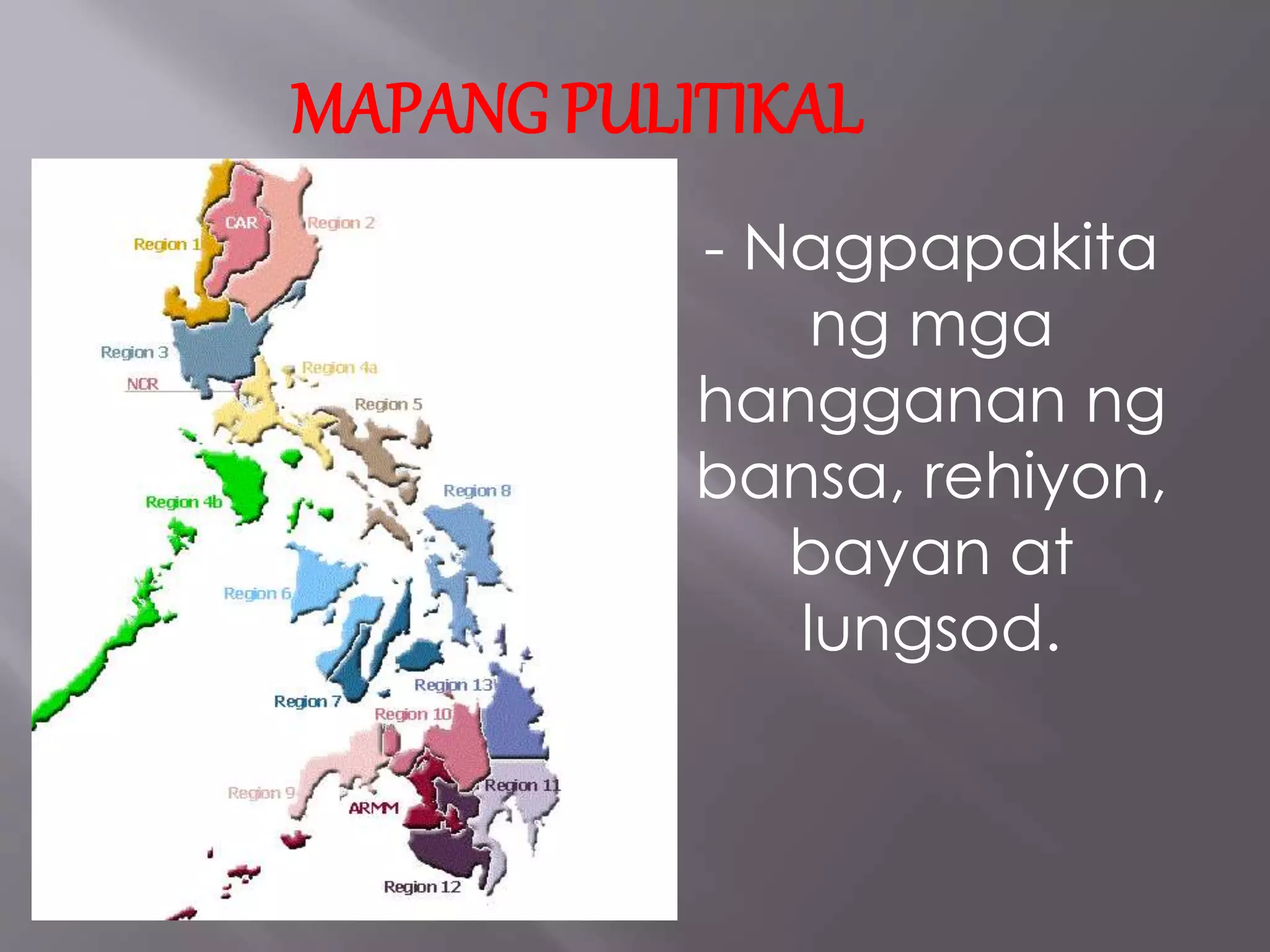 Ang Mapa at ang mga Direksyon | PPTX