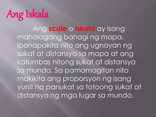 Ang Mapa at ang mga Direksyon | PPTX