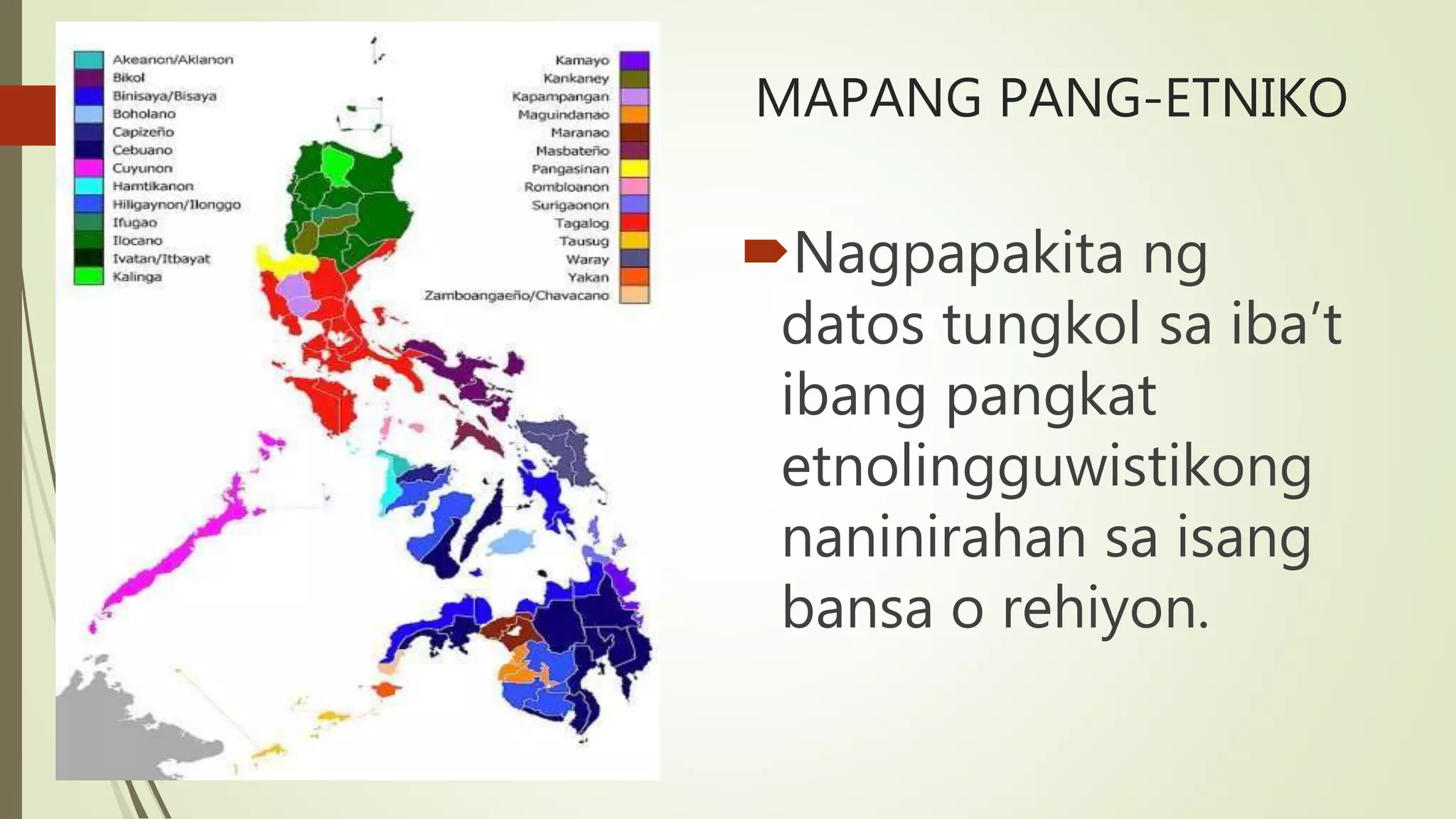 Mapa at direksiyon | PPTX