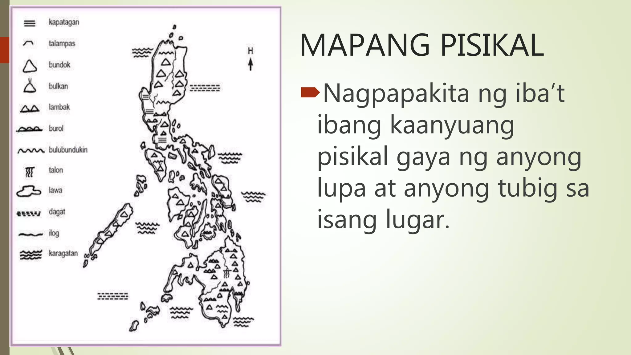 Mapa at direksiyon | PPTX