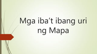 Mapa at direksiyon | PPTX