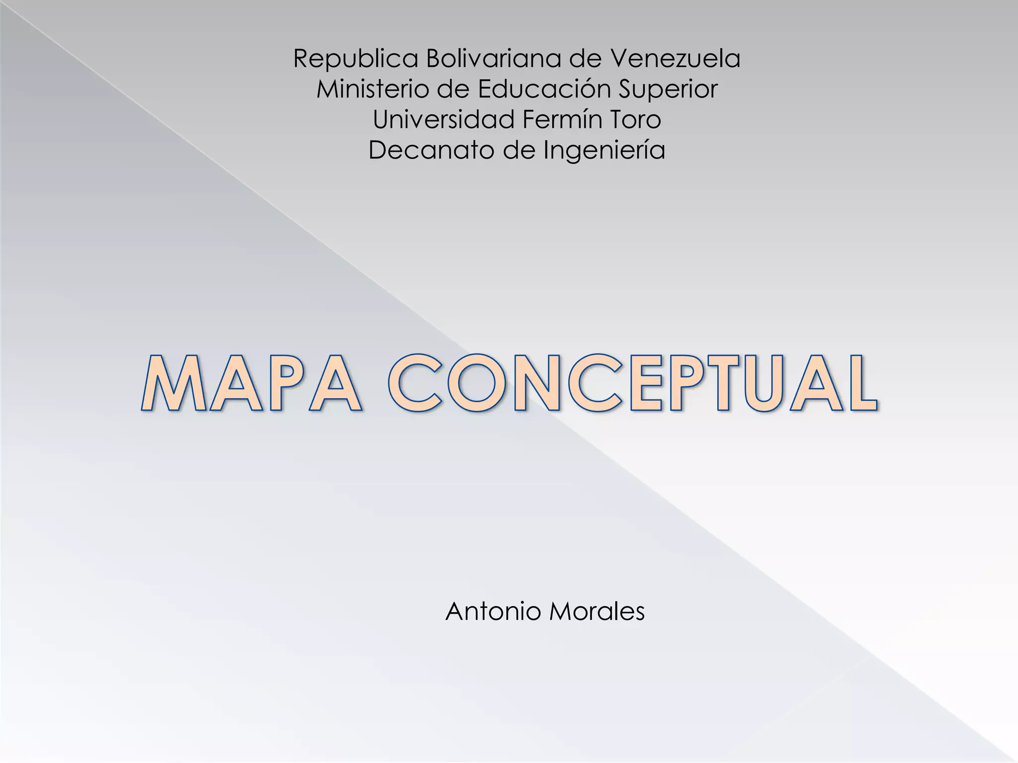 Mapa conceptual | PPTX | Computing | Technology & Computing