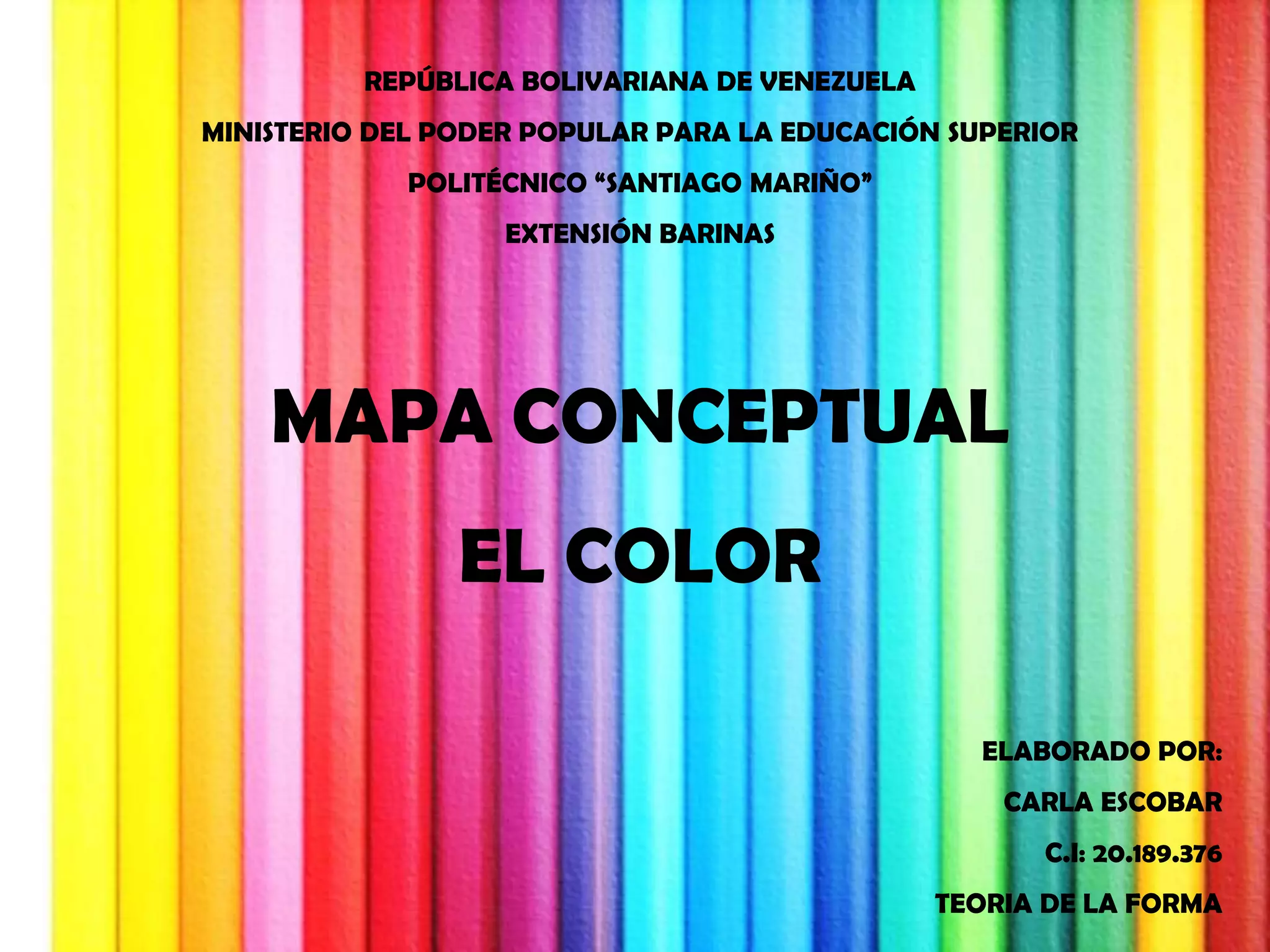 Mapa Mental Sobre El Color Teora Del Col Mind Map