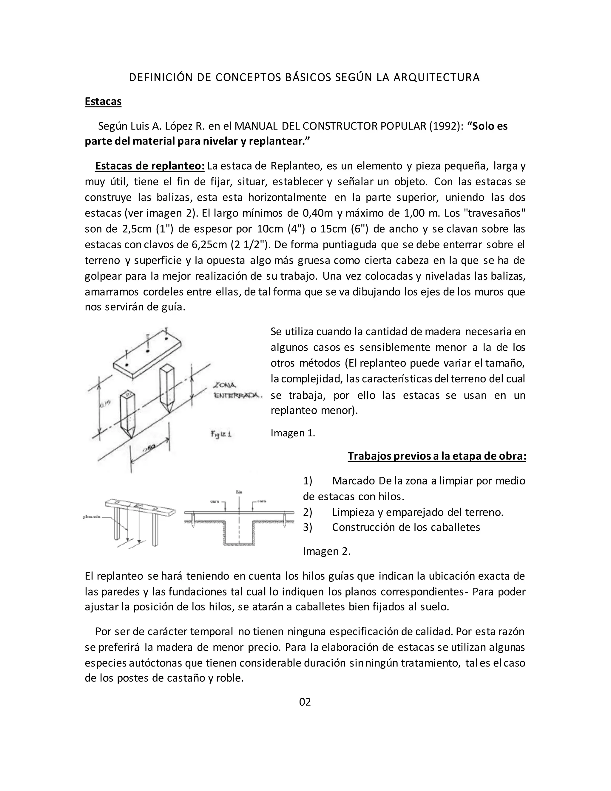 Trabajo de investigación sobre términos basicos | DOCX