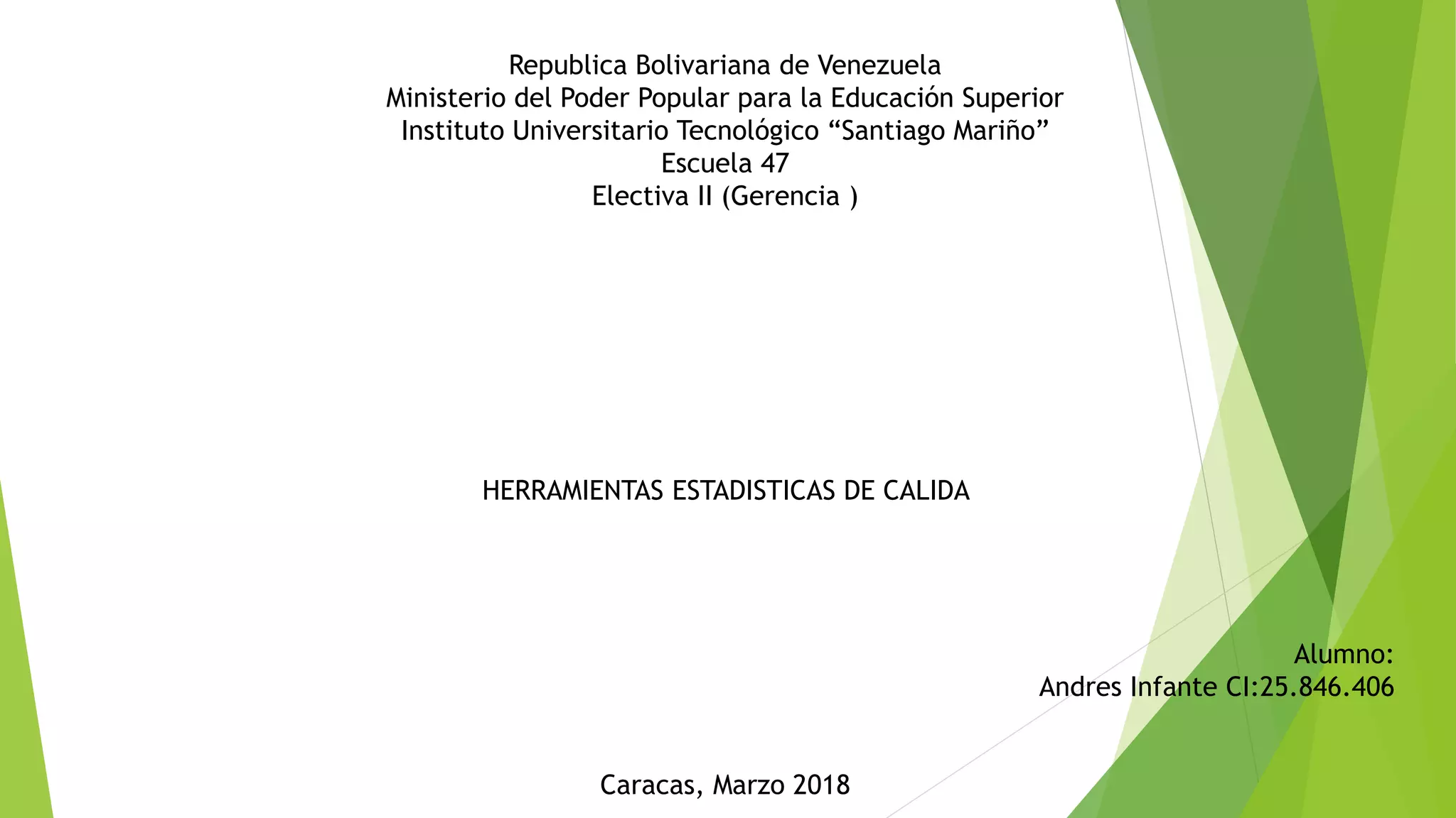 Mapa conceptual herramientas estadisticas de control | PPTX | Technology & Computing
