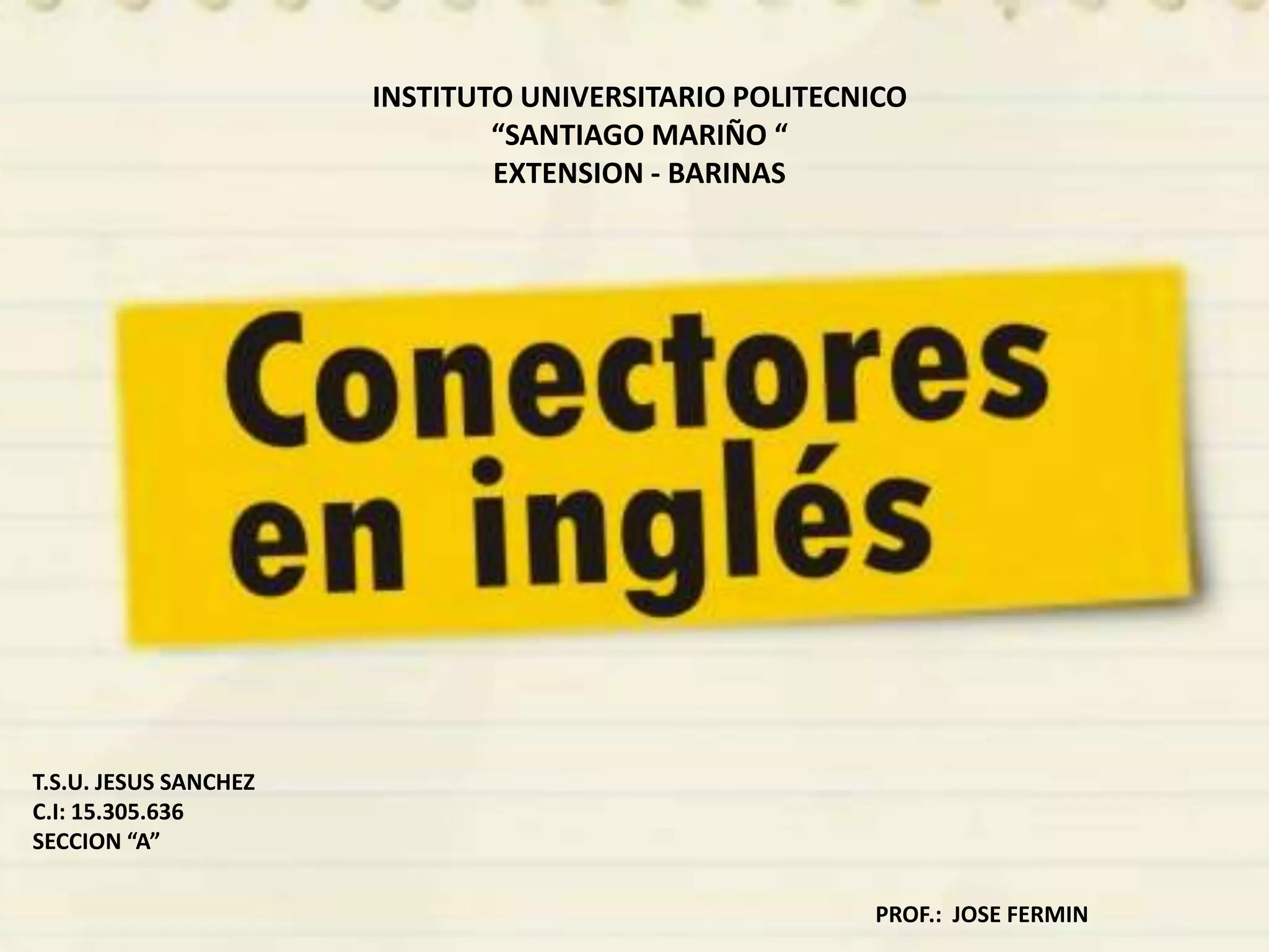 Mapa conceptual conectores | PPTX
