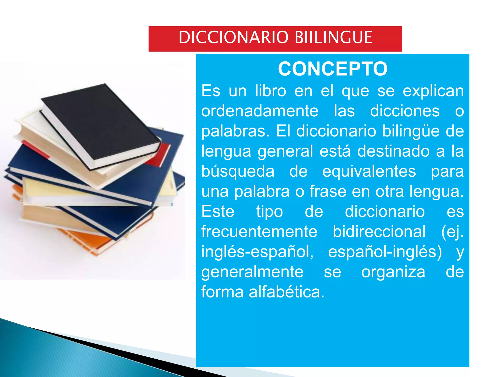 Mapa conceptual del diccionario bilingue | PPTX | Education