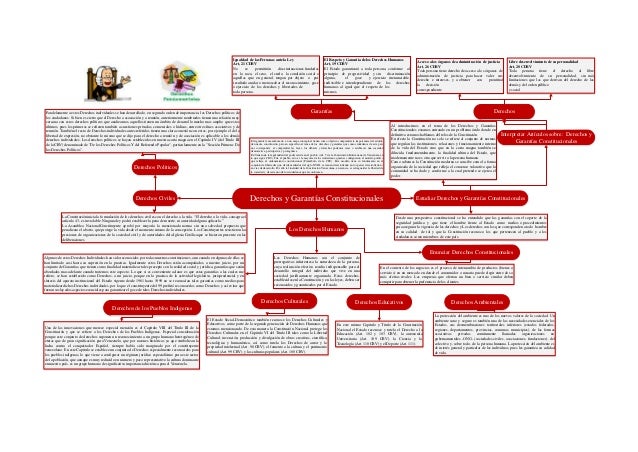 Derecho Constitucional Mapa Conceptual Donos 