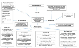 Mapa conceptual de rinosinusitis | PDF