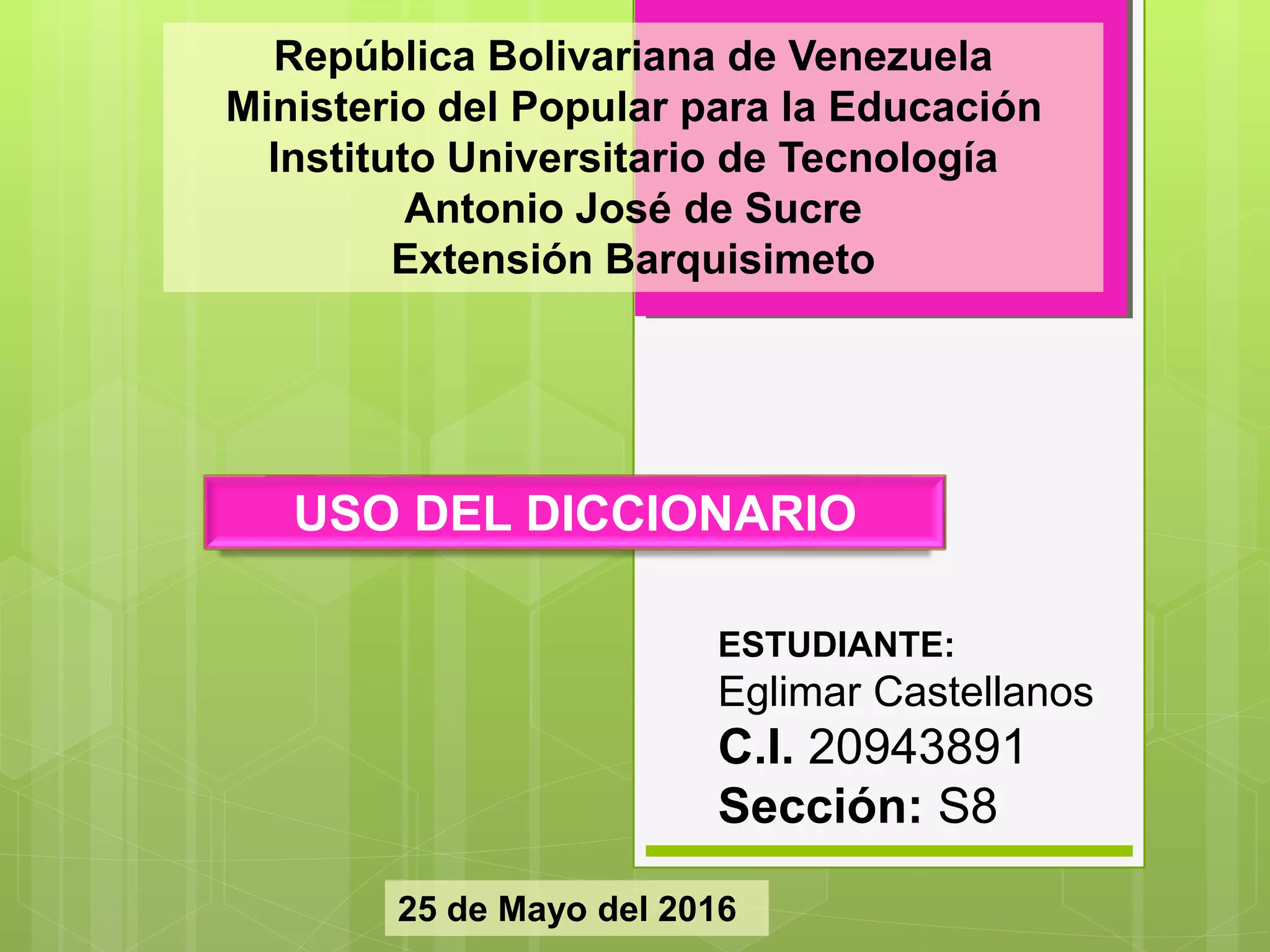 Mapa conceptual diccionario bilingue | PPT
