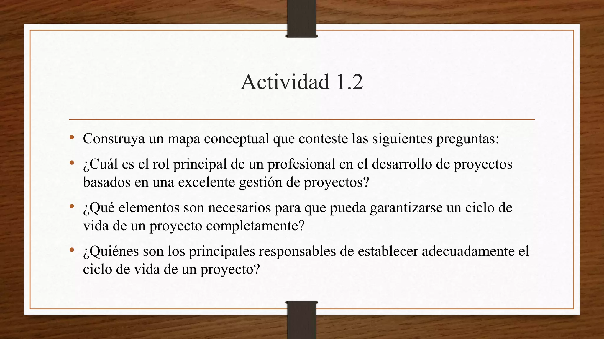 Mapa conceptual gerencia de proyectos | PPTX | Business and Finance