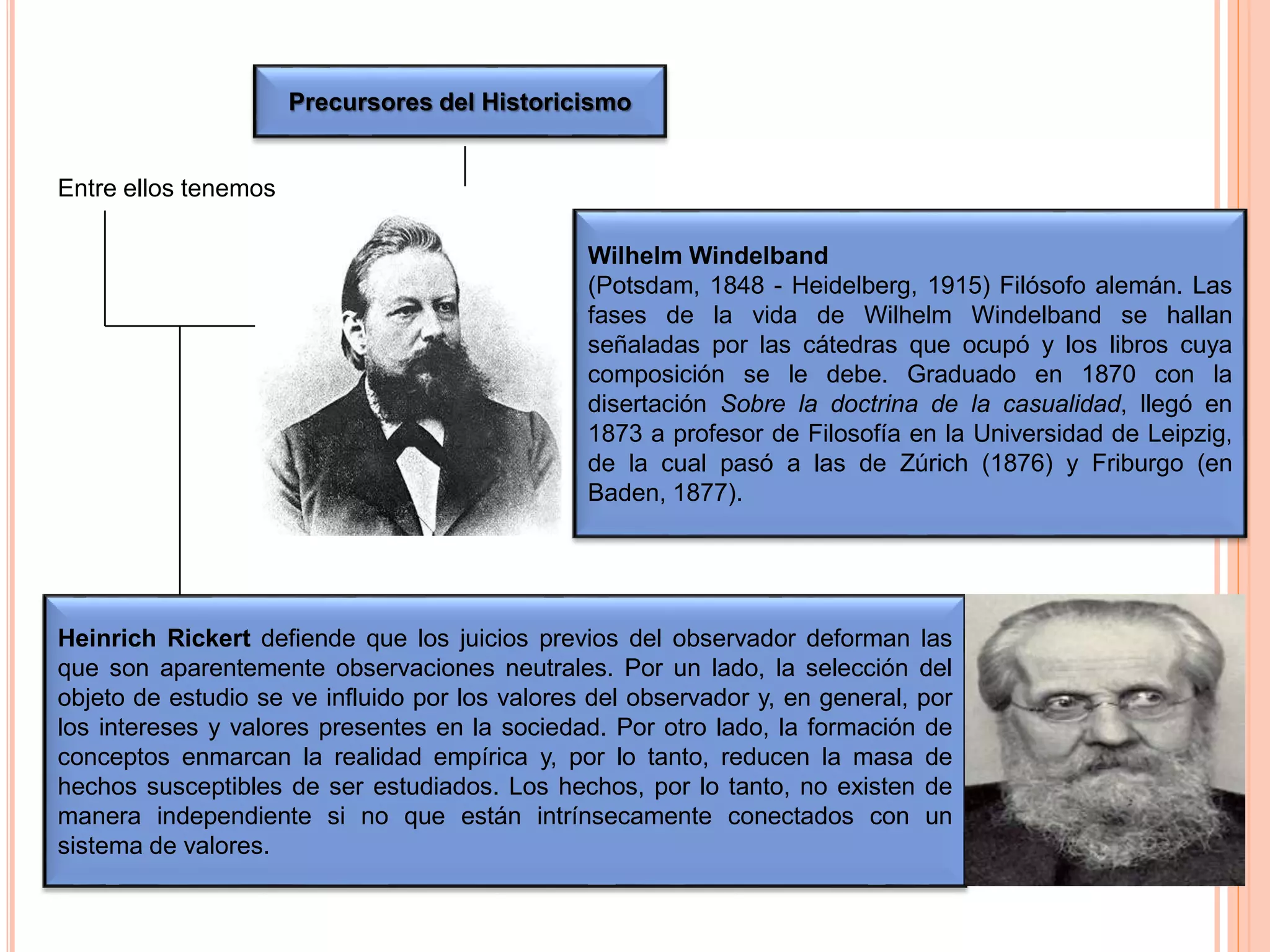 Mapa conceptual historicismo | PPT