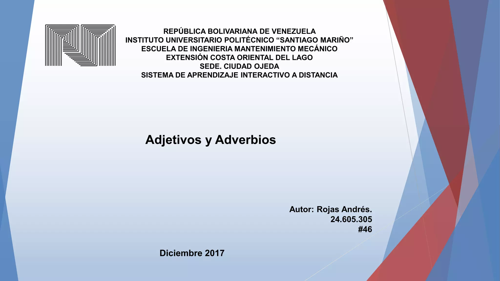 Mapa conceptual adjetivos y adverbios | PPTX