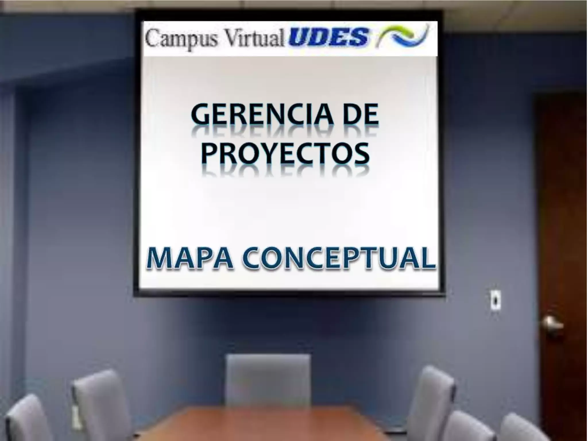 Mapa conceptual GESTIÓN DE PROYECTOS | PPTX