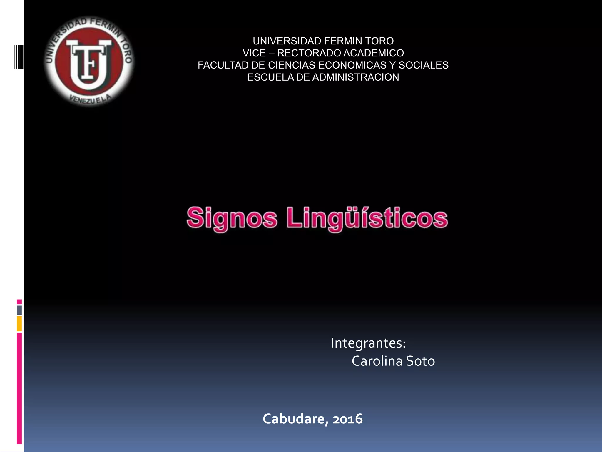 Mapa conceptual signos linguisticos | PPTX
