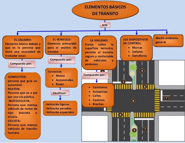 elementos basicos de transito