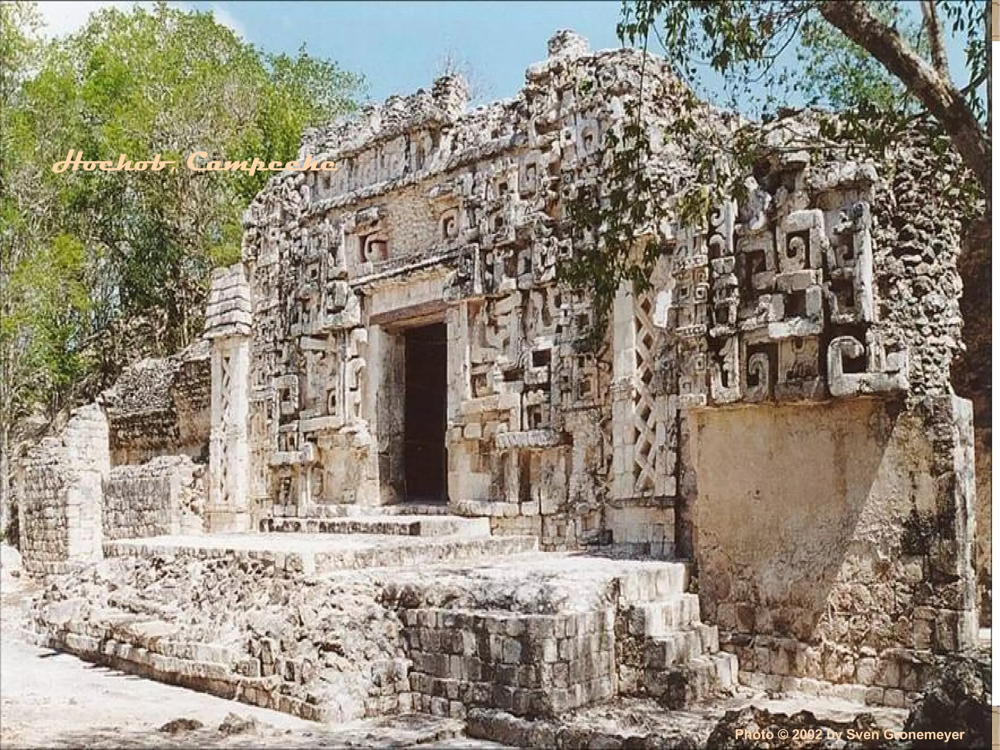 Mapa de ciudades mayas y sus ruinas | PPT