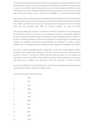 MAPA DE CONTROLE DE QUALIDADE E METROLOGIA.docx
