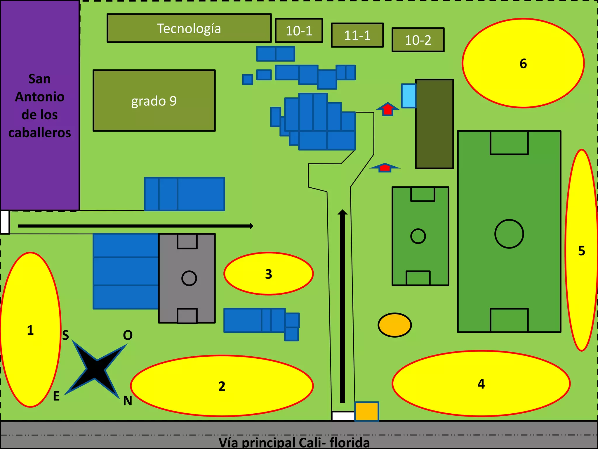 Mapa del colegio | PPTX