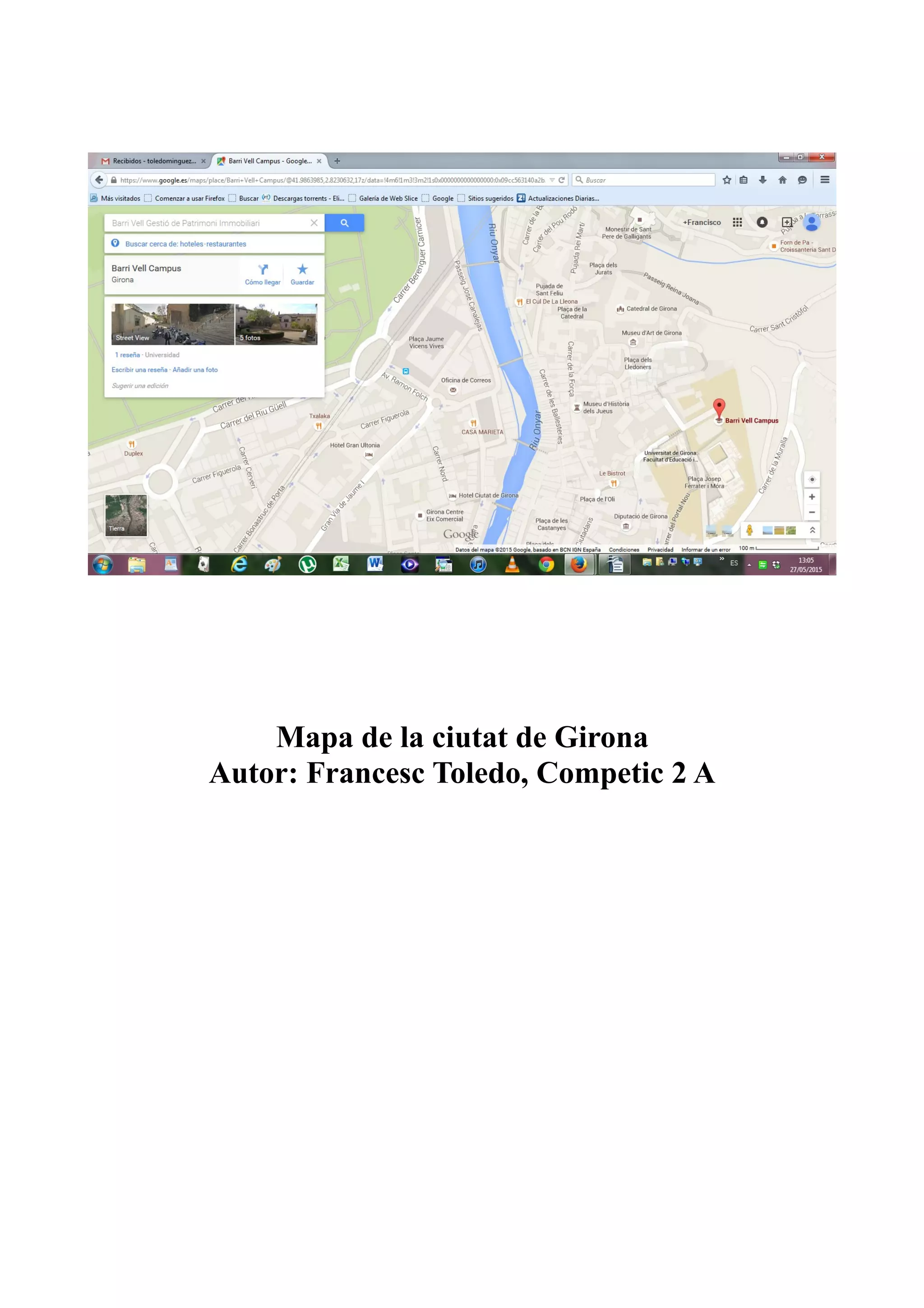 Mapa del projecte francesc toledo competic 2 a | ODT