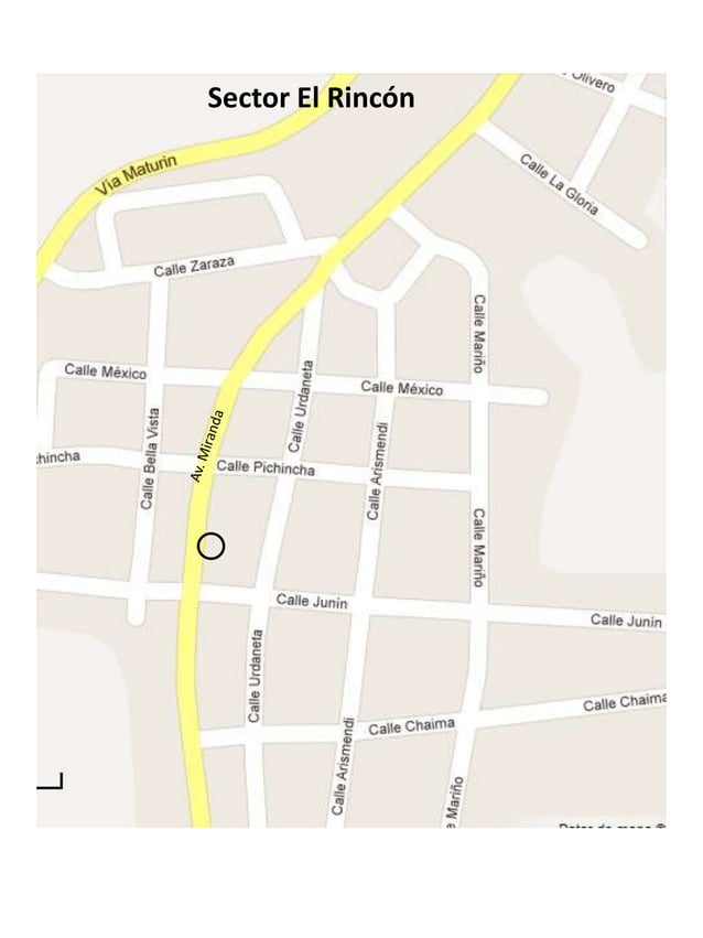 Mapa del rincon | PPTX