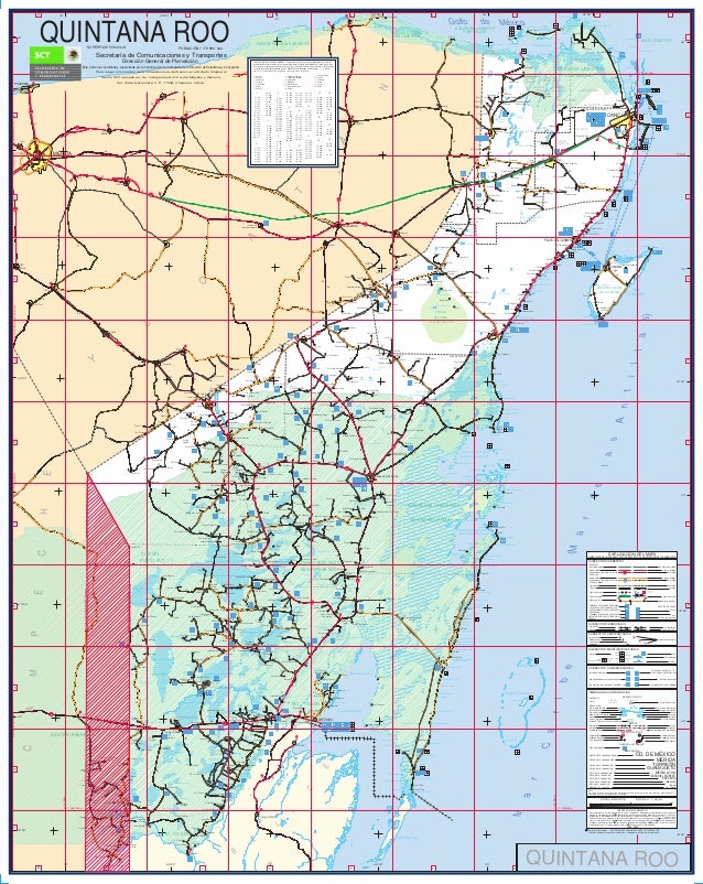 Mapa de quintana roo