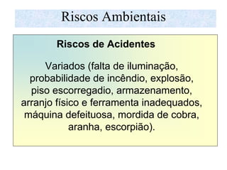 Mapa de riscos ambientais | PDF
