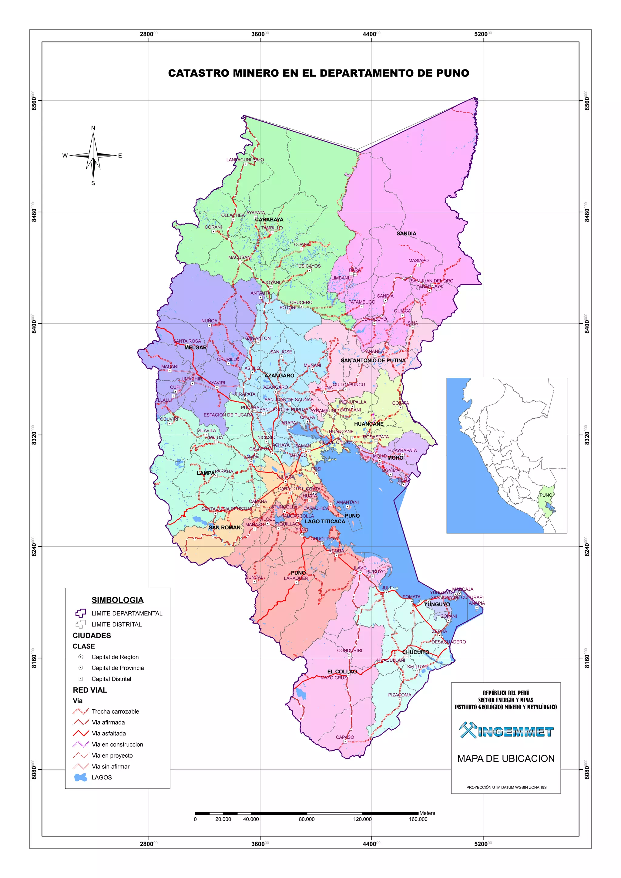 Mapa de ubicación Puno | PDF
